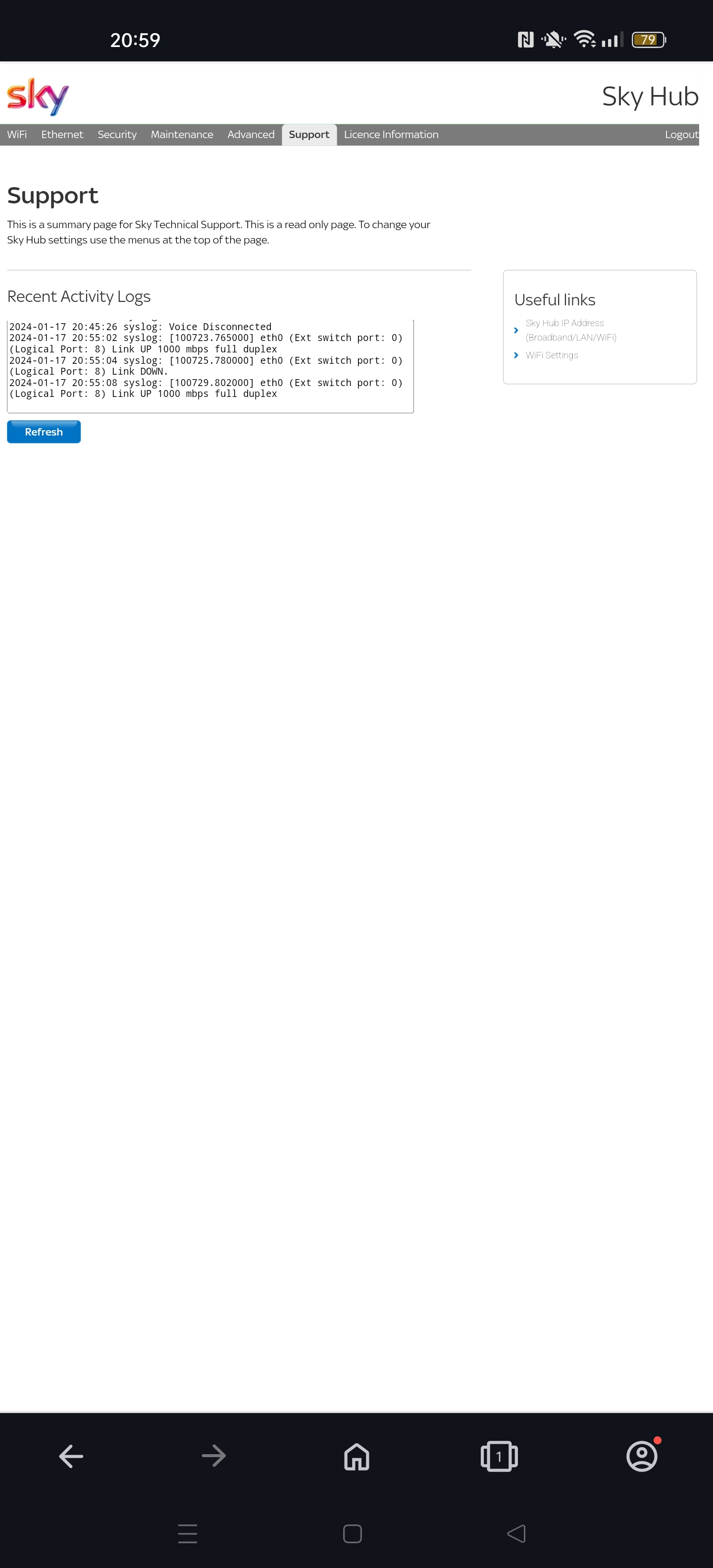 Answered: On the new sky hub there is a solid orange light o... - Page ...