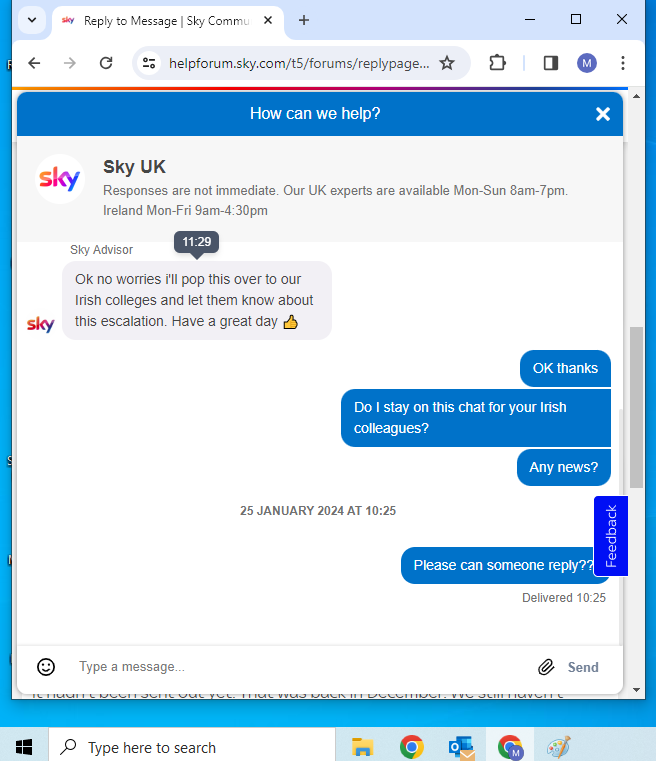 Sky installed a month ago but still no viewing car... - Page 2 | Sky ...