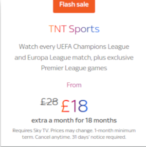 Answered: TNT - Can you cancel after one month ? | Sky Community