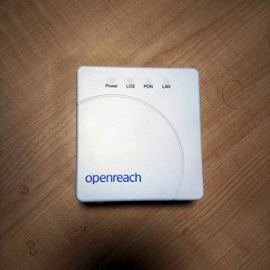 Answered: My new build has an openreach fttp box but sky say... | Sky ...