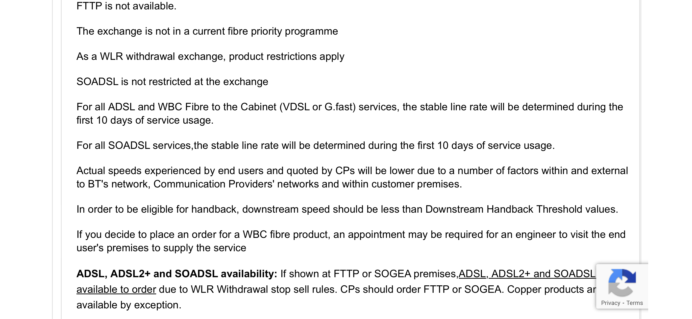 No Telephone Socket | Sky Community
