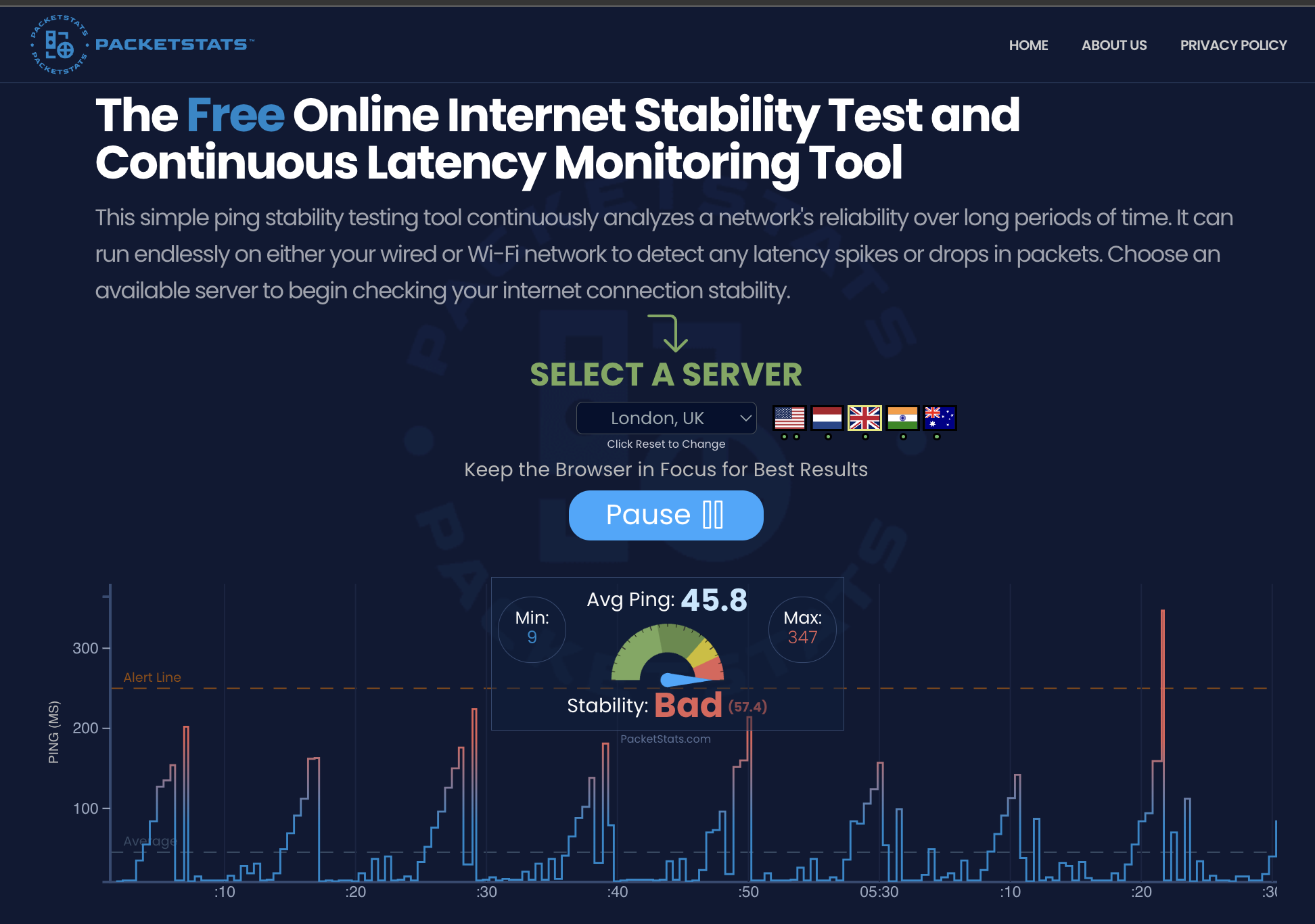 High Latency / Poor Stability but Sky says connect... | Sky Community