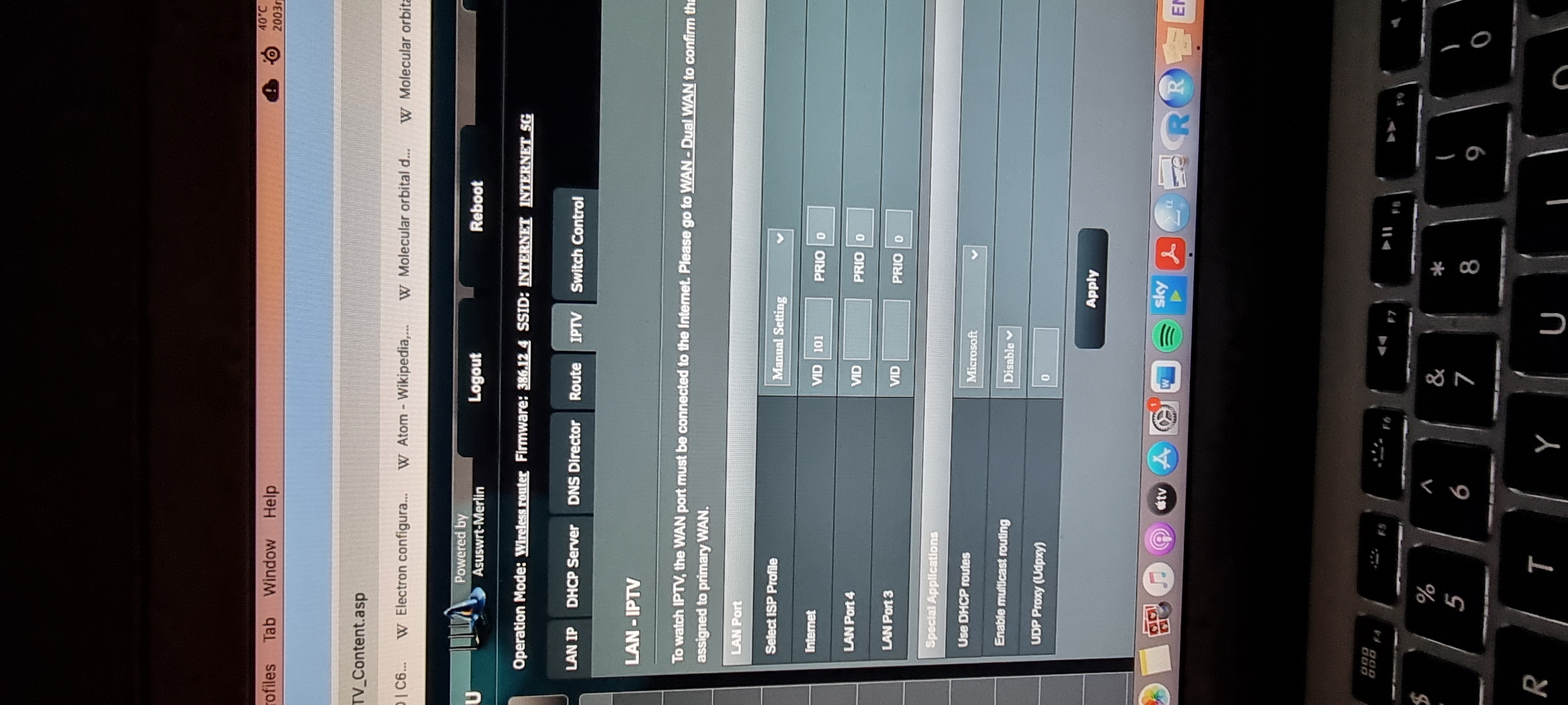 Answered: Using Sky with Asus Router | Sky Community