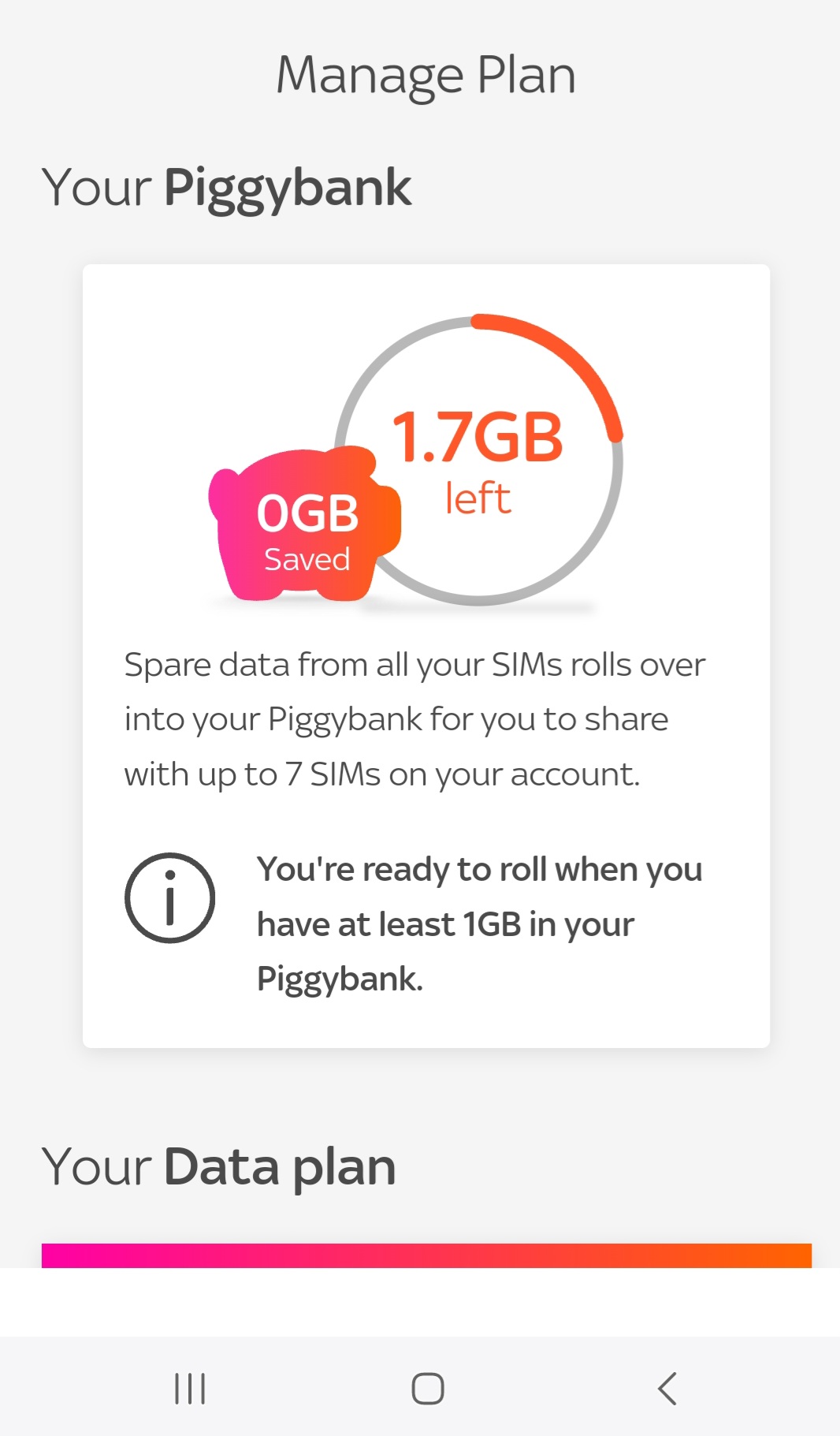 Answered: Sky Go using mobile data on Sky Mobile SIM | Sky Community