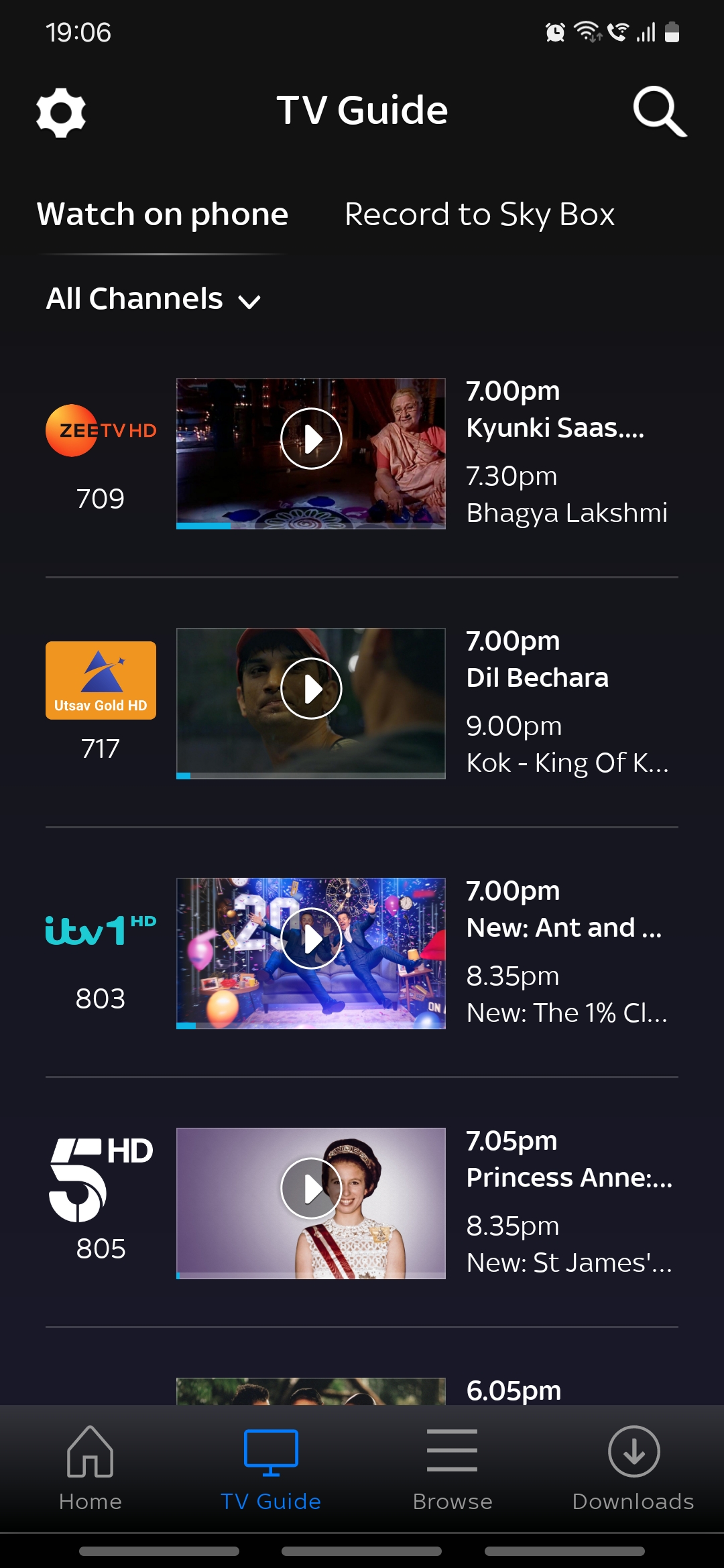 Answered: All BBC channels no longer listed in Sky Go | Sky Community