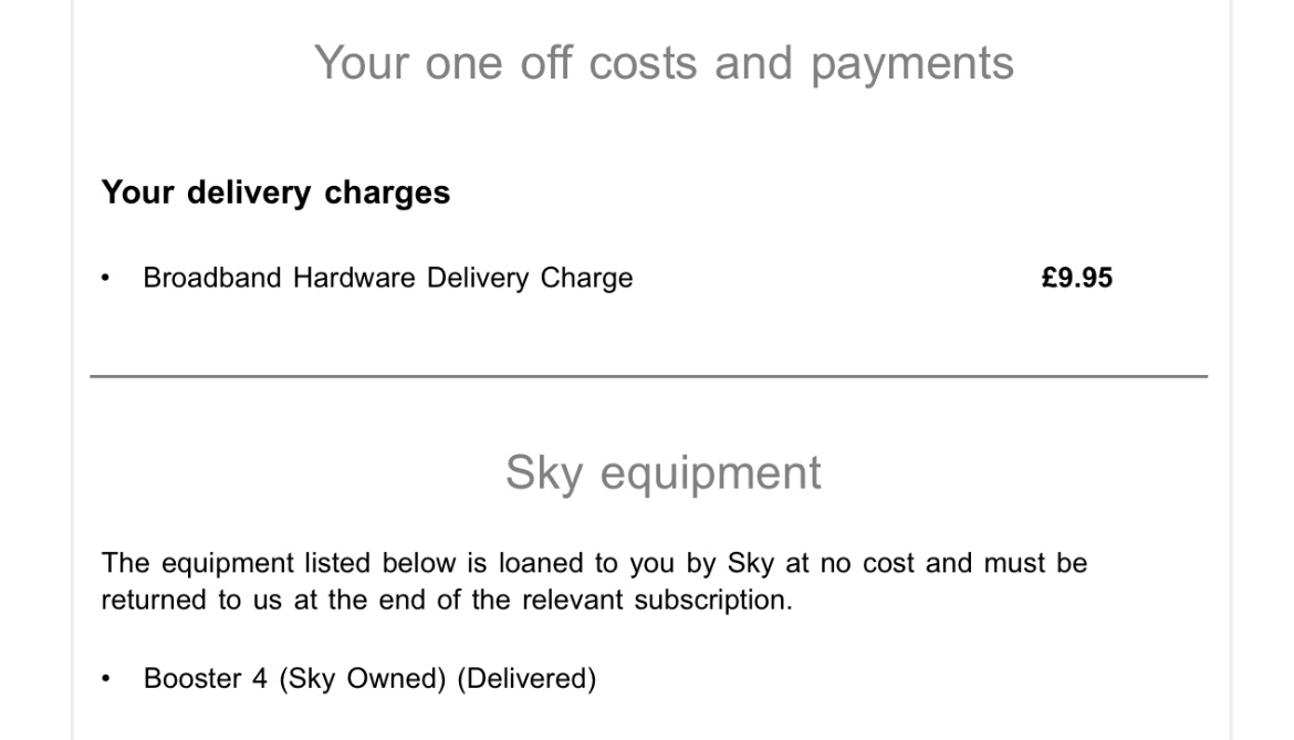 Sky WiFi booster question | Sky Community