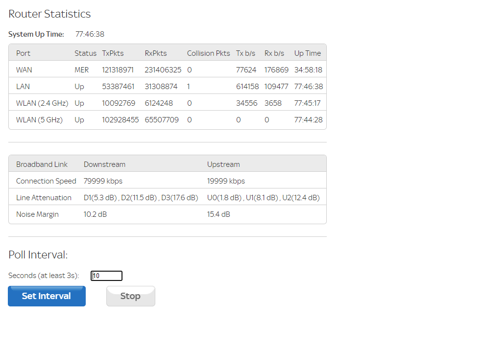 Internet connection dropping, noticed DHCP renewal... | Sky Community