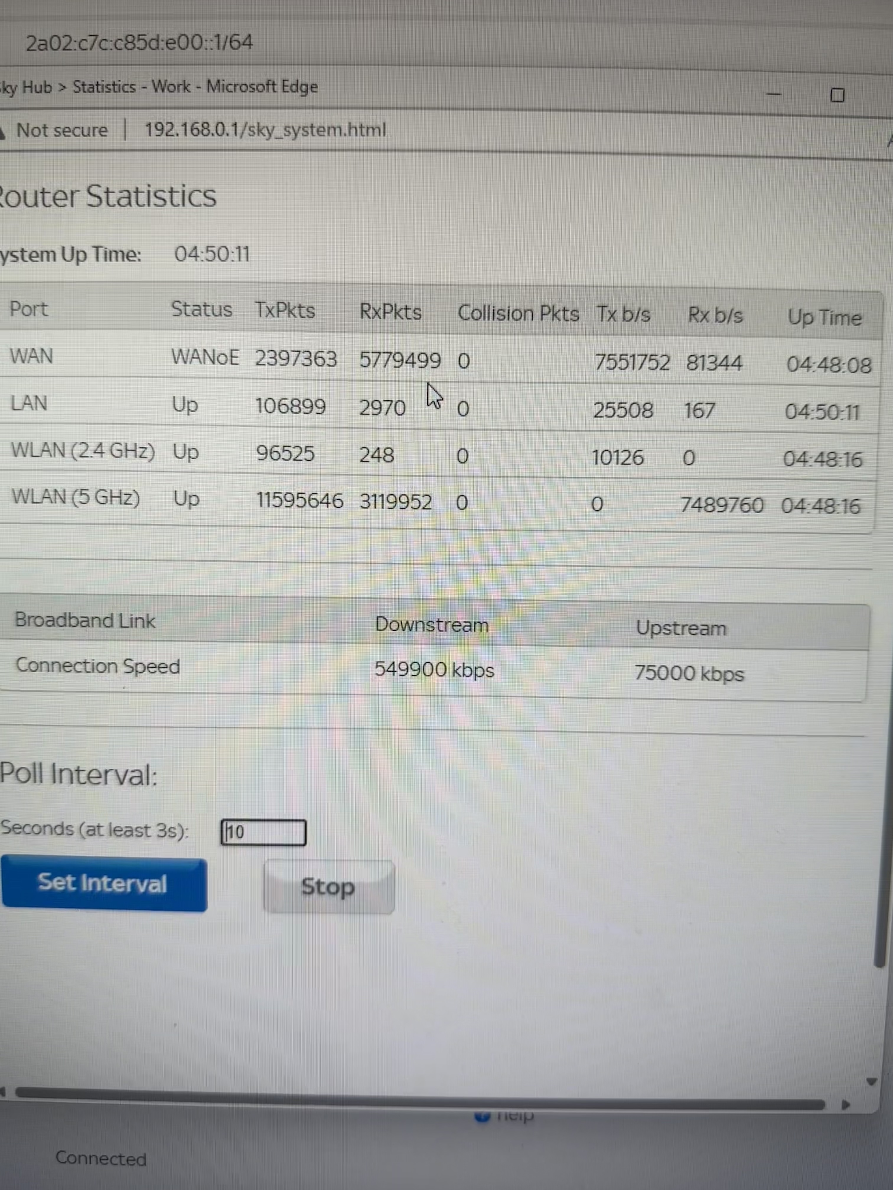 We have recently changed from BT broadband to sky ... | Sky Community