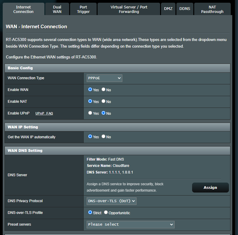 Using Asus RT-AC5300 with Sky Gigafast | Sky Community
