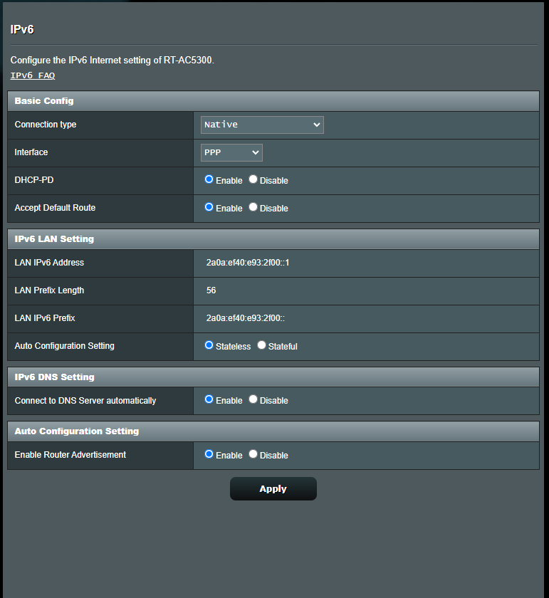 Using Asus RT-AC5300 with Sky Gigafast | Sky Community
